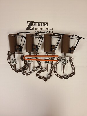 4 Powder Coated ZTRAP Dog Proof Coon Traps Trapping Raccoon NEW SALE ...