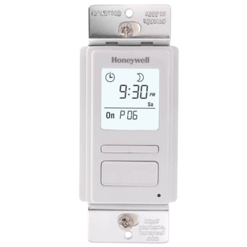 Honeywell RPLS740B1008 EconoSwitch 7-Day Solar Programmable Timer Switch | eBay