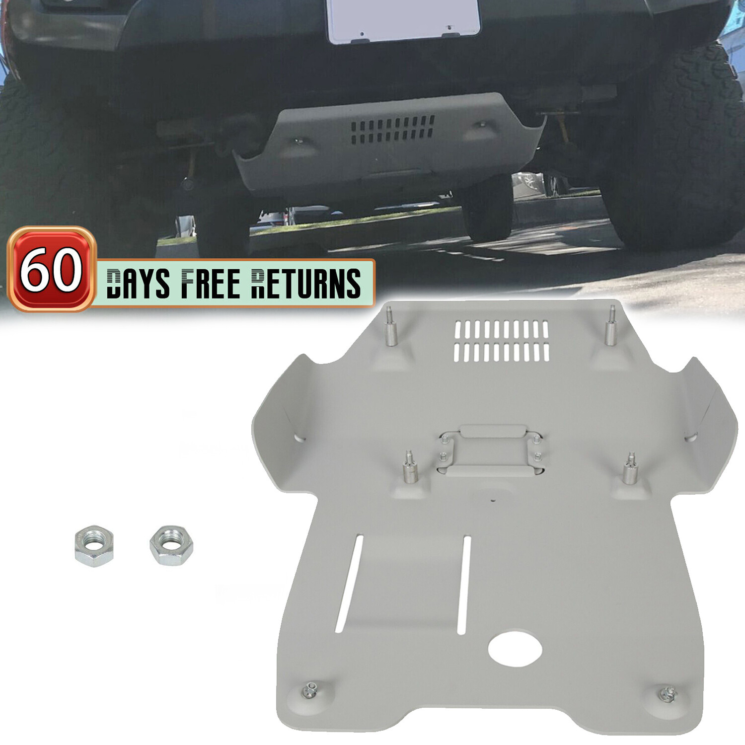 For Toyota Tacoma Off-Road 16-23 PTR60-35190 PTR60-35160 Front Skid ...