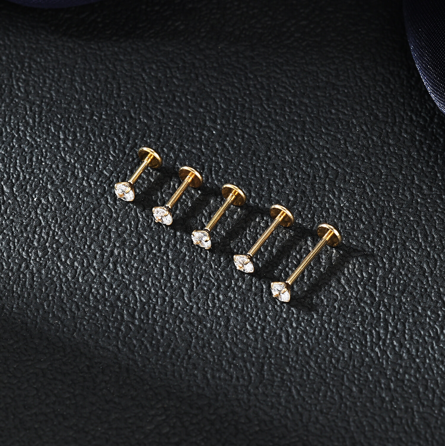 16G/18G/20G Titanium Labret Stud Push in Lip Rings Helix Tragus Earring Piercing | eBay