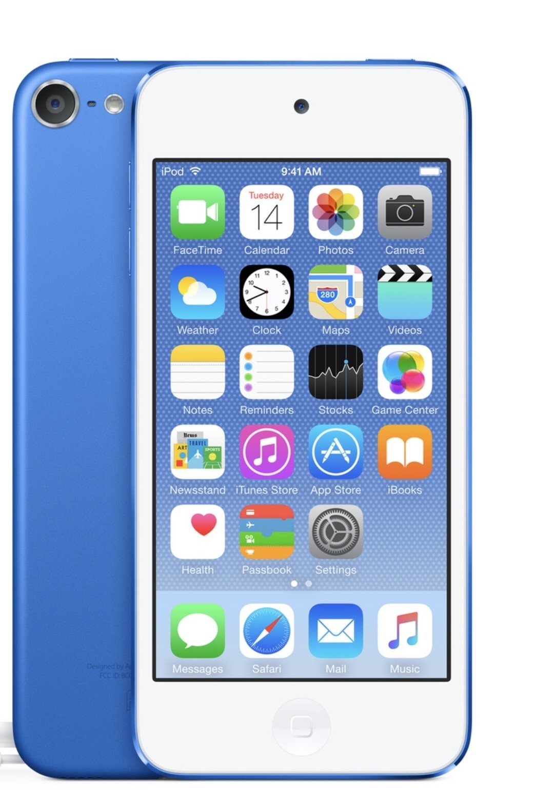 Apple iPod Touch 6th Gen 32GB Blue A1574 Weak Battery Excellent ...