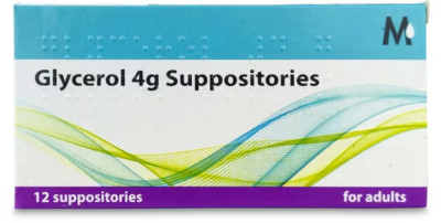 Adult 4g Glycerol (Glycerin) Suppositories For Constipation Relief ...