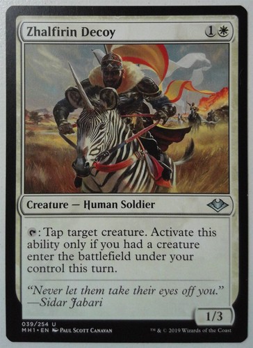 Zhalfirin Decoy *Uncommon* Magic MtG x1 Modern Horizons SP | eBay