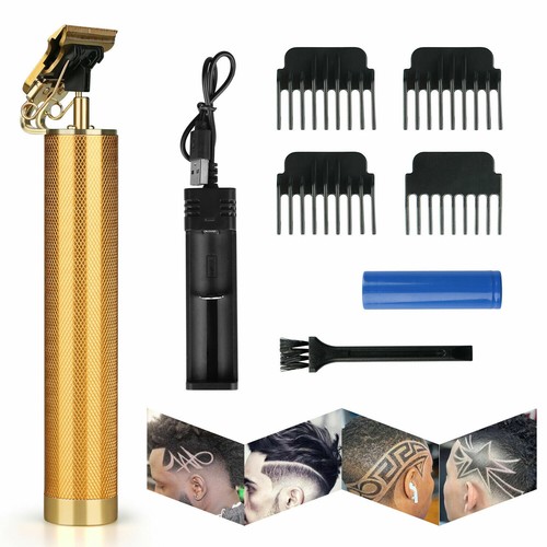 Men Pro Hair Clippers Trimmer Shaving Machine Hair Cutting Cordless ...