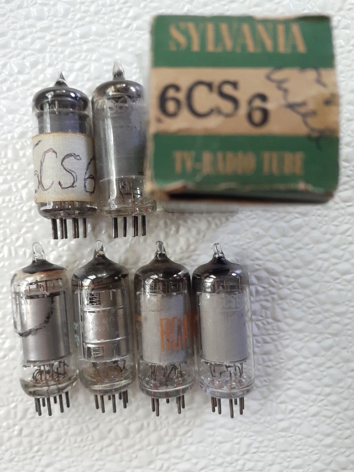 6cs6 Vacuum Tube Lot of (6) sku#37 | eBay