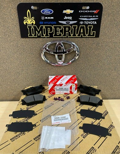 2018-2021 TOYOTA CAMRY GENUINE OEM REAR BRAKE PADS WITH SHIM KIT ...