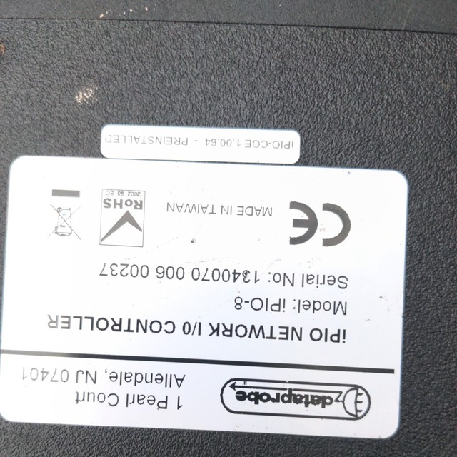 Dataprobe iPIO-8 Relay Controller - Black for sale online | eBay