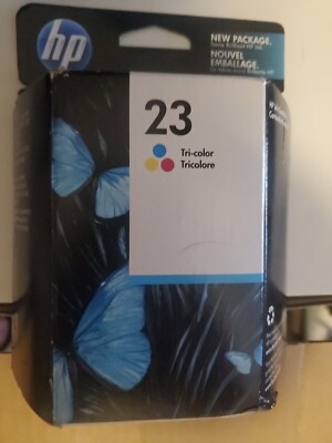 Genuine HP 23 Tri-Color Ink Cartridge | eBay