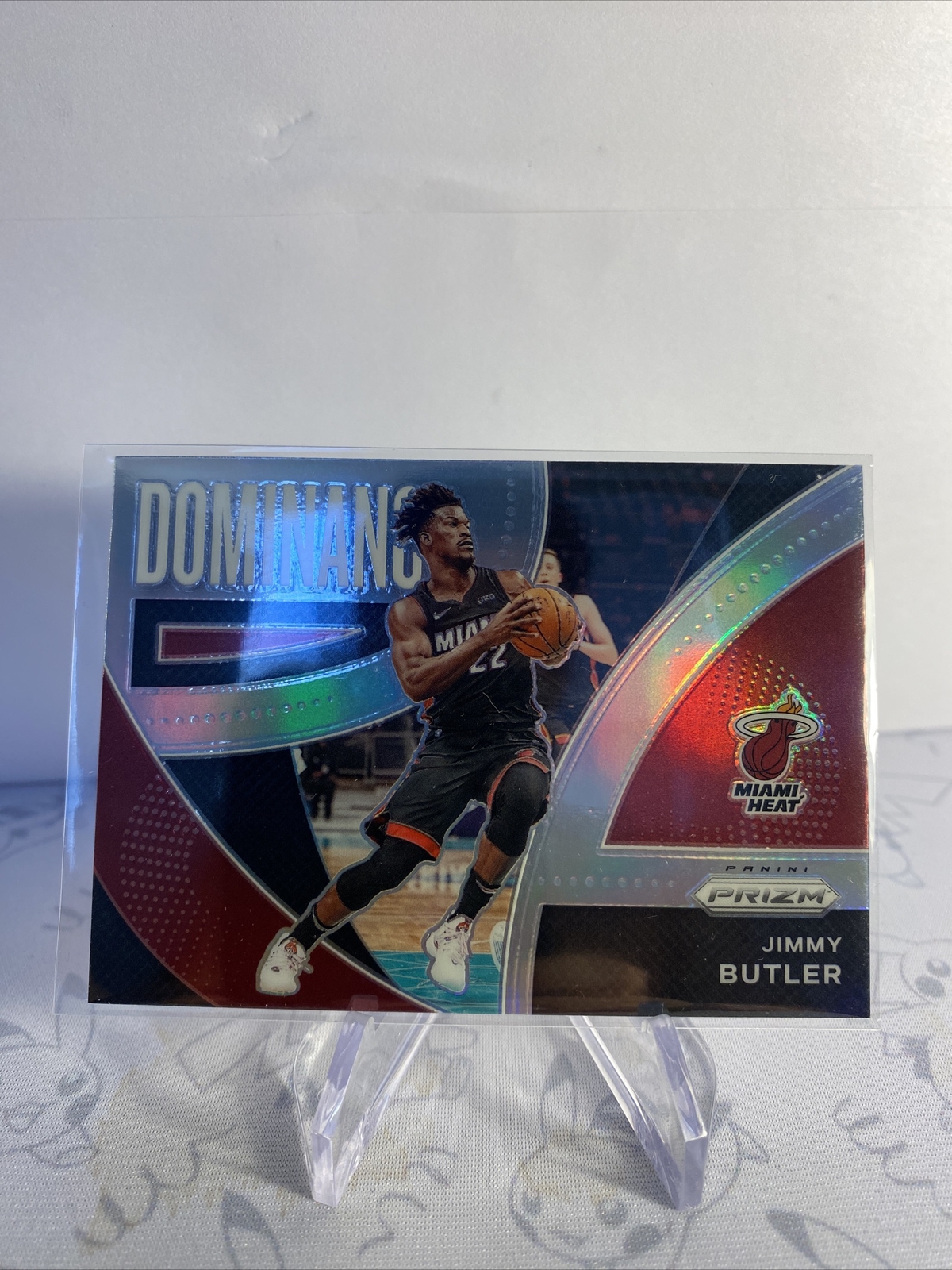 2021-22 Panini Prizm JIMMY BUTLER Dominance Silver Prizm SP #25 Mint ...