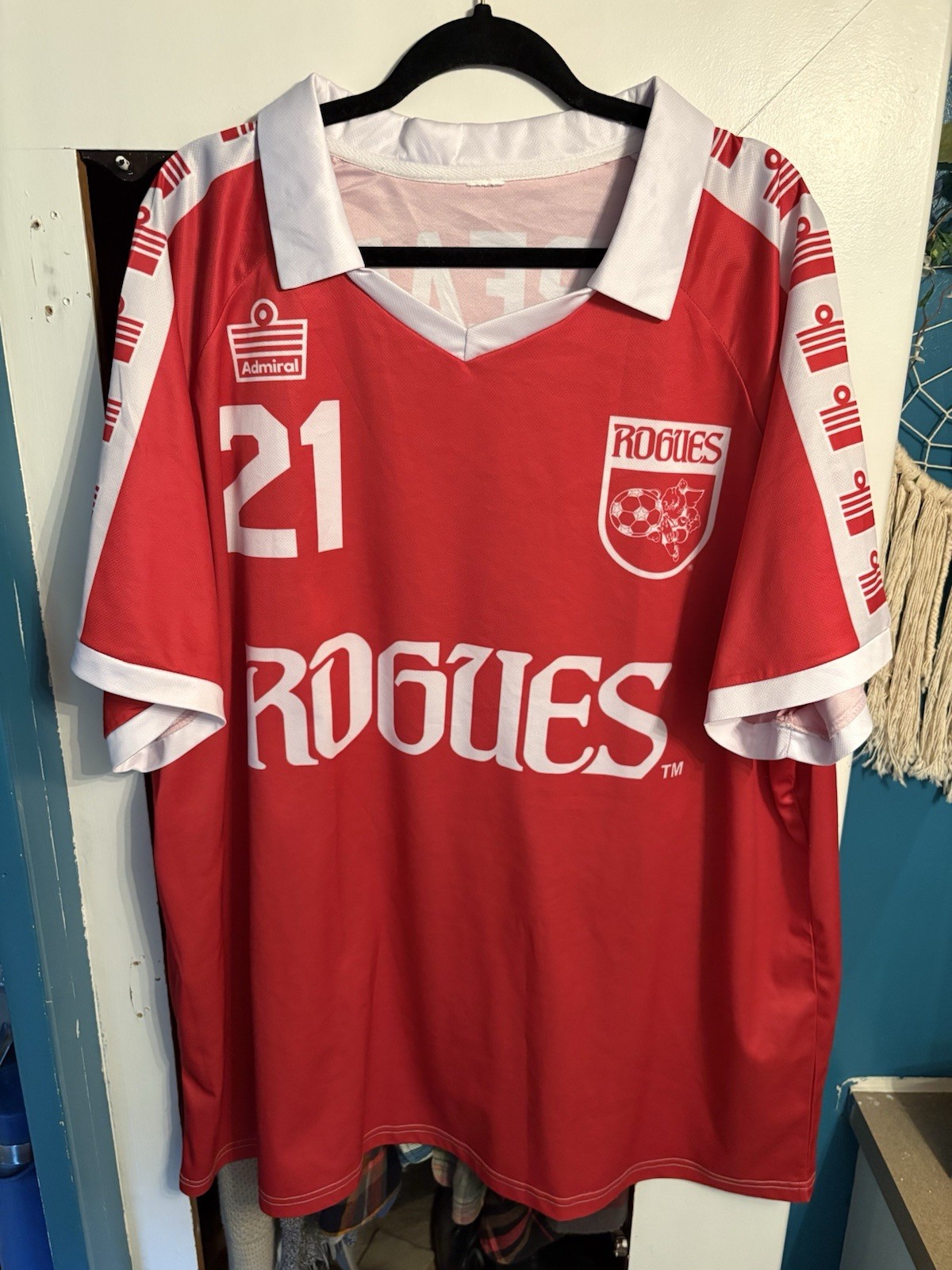 Retro Memphis Rogues Eddie McCreadie NASL Soccer Jersey 3XL/4XL ...