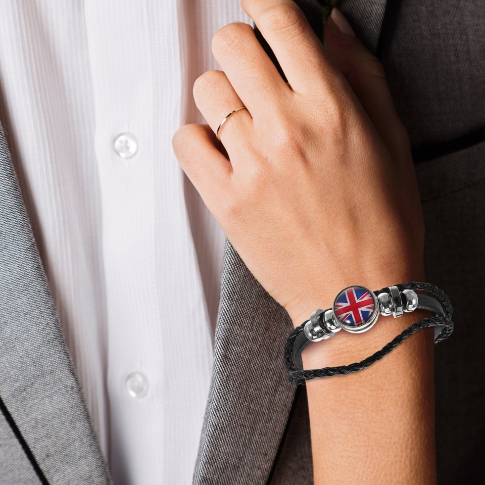 Football Flag Bracelet England Wristband Patriotic National Charm | eBay UK