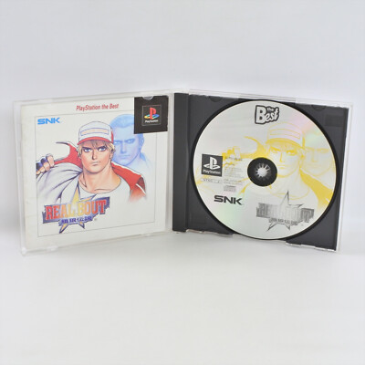 REAL BOUT FATAL FURY The BEST PS1 Playstation For JP System 2292 p1 | eBay