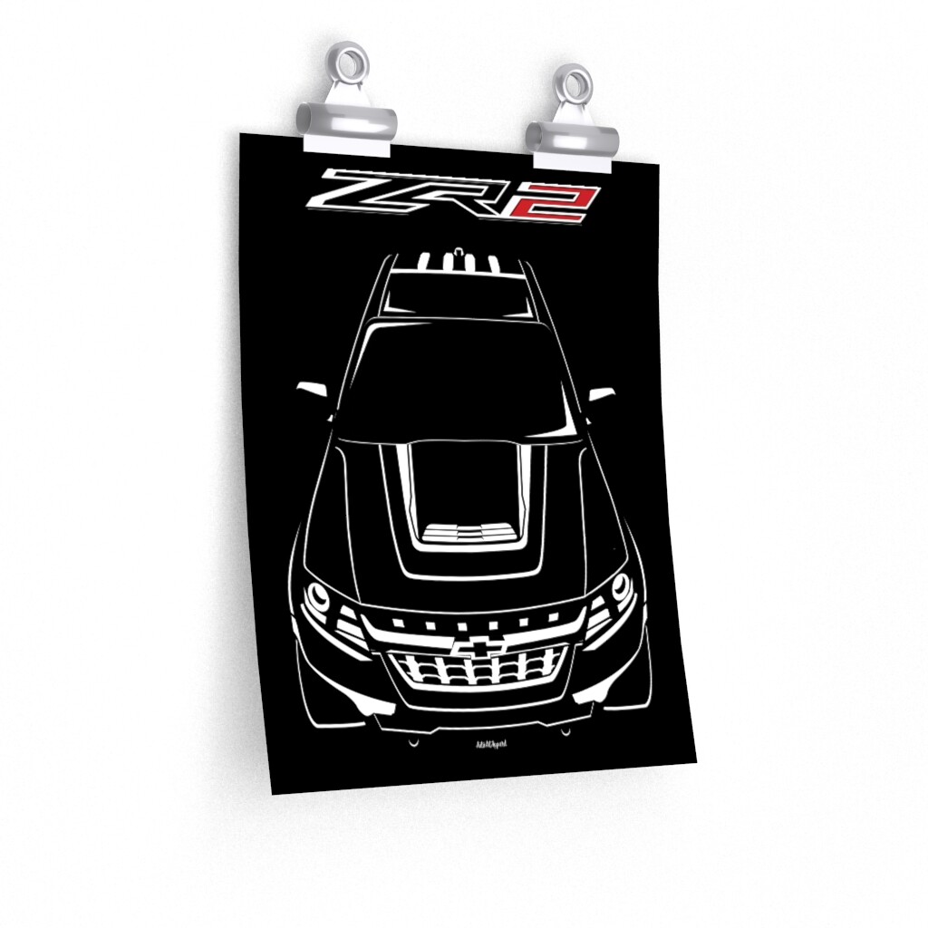 Chevrolet Colorado ZR2 Poster - Chevy Trucks Print Garage Decor Wall ...