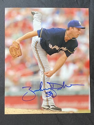 Zach Duke Milwaukee Brewers Signed Auto Autographed 8x10 Photo | eBay