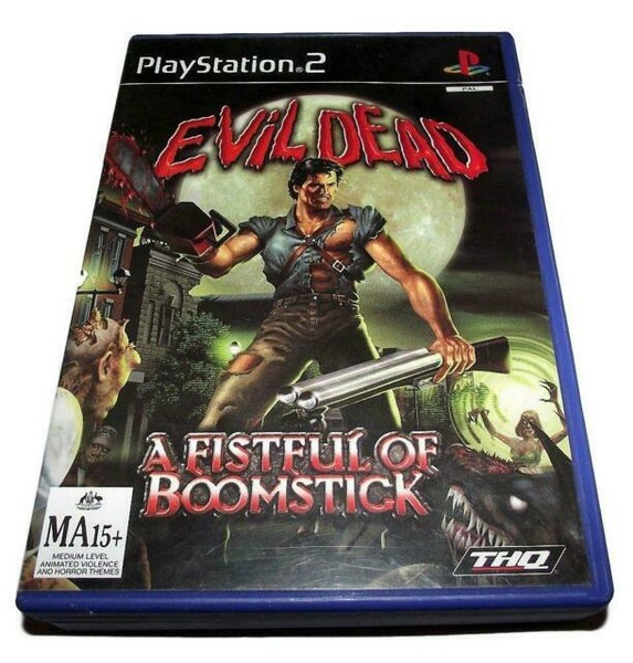Ps2 Evil Dead a Fistful of Boomstick Game Ma15 PAL Sony 2003 Tested ...