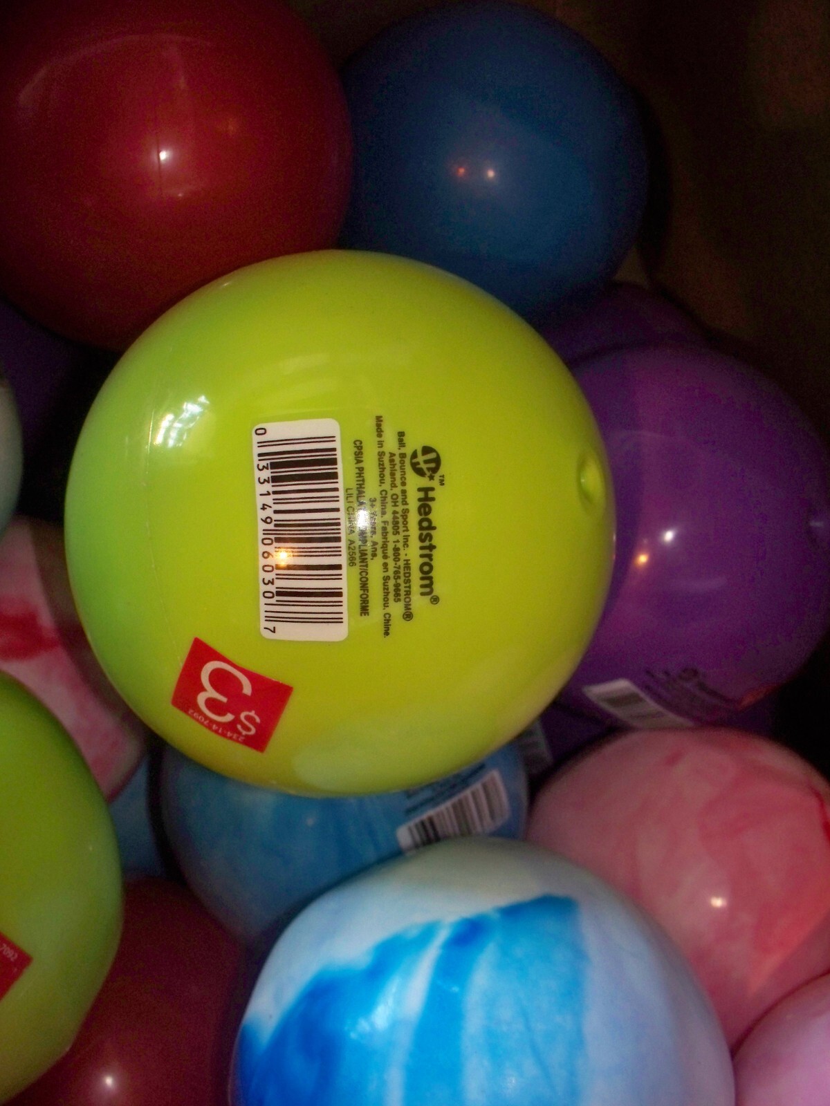 Hedstrom Play Bounce Balls Multi color 5" for sale online | eBay