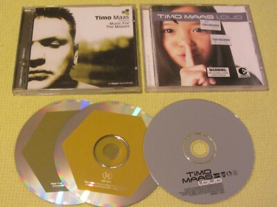 Timo Maas Music For The Maases & Loud 2 Albums 3 CDs Dance Trance ft ...