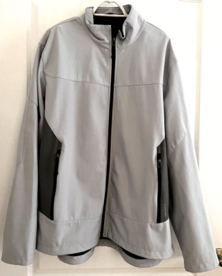 Champion Venture Dry Mens Zip Jacket XXL Gray Soft Shell Water ...