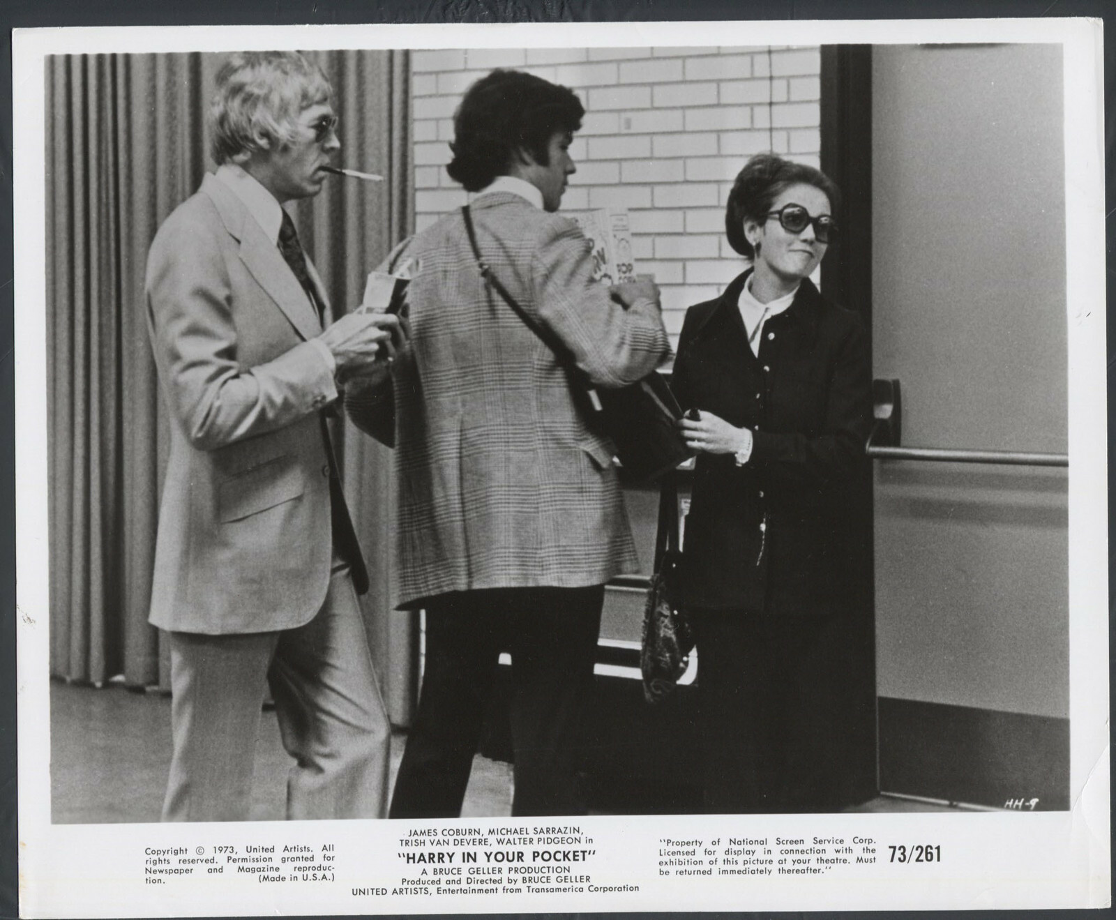 Harry In Your Pocket ’73 JAMES COBURN TRISH VAN DEVERE POPCORN | eBay