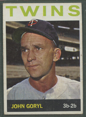 1964 Topps #194 John Goryl Minnesota Twins | eBay