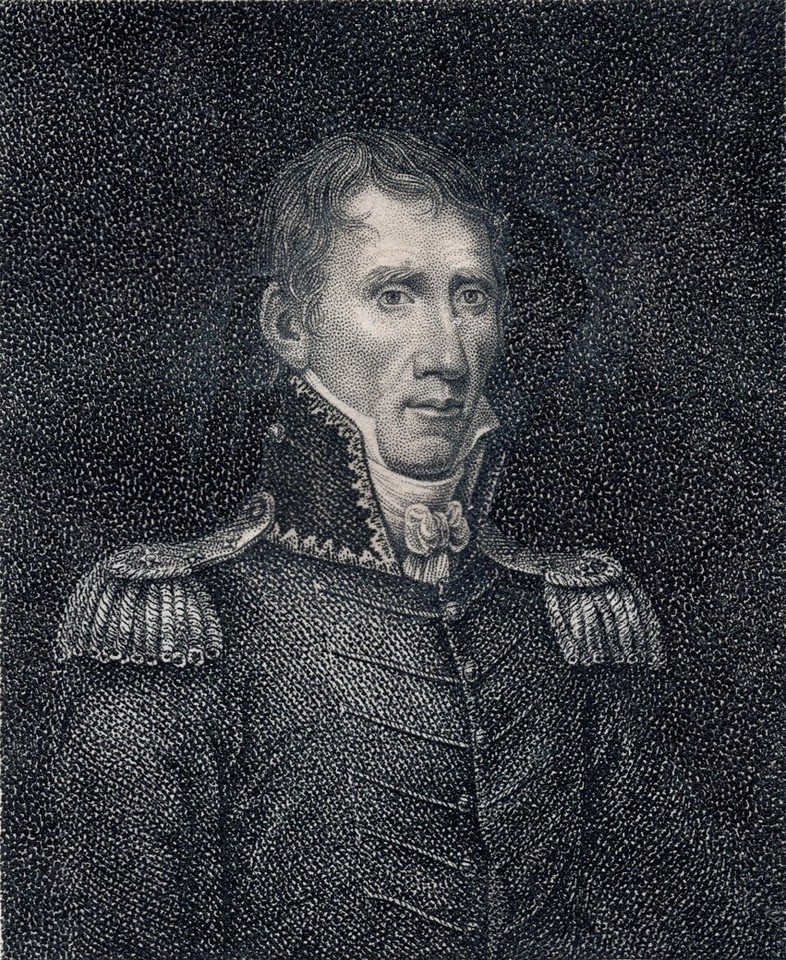 Maj General ANDREW JACKSON 1817 engraving Wheeler Pinx Gimbrede sculpt ...
