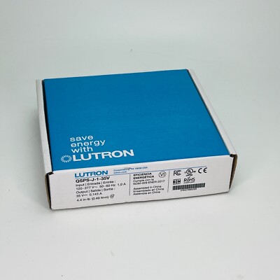 Lutron QSPS-J-1-35V Sivoia QS Junction Box Power Supply - NEW | eBay