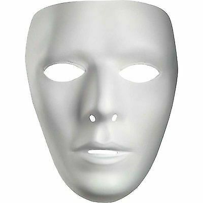 Blank Male White Costume Face Mask | Disguise 10475 for sale online | eBay