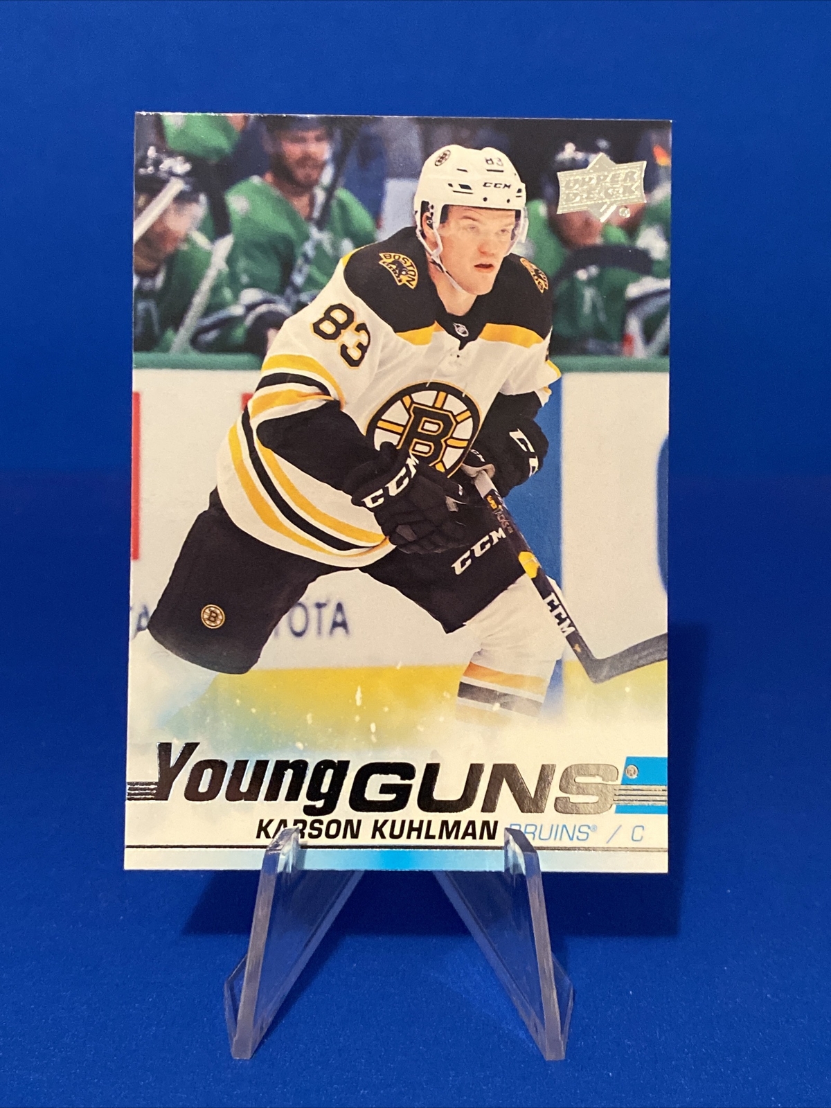 2019-20 Upper Deck Karson Kuhlman Young Guns Rookie Card Boston Bruins ...