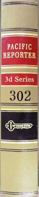 West's Pacific Reporter 3d Series Volume 302 Thomson Reuters' 2013 ...