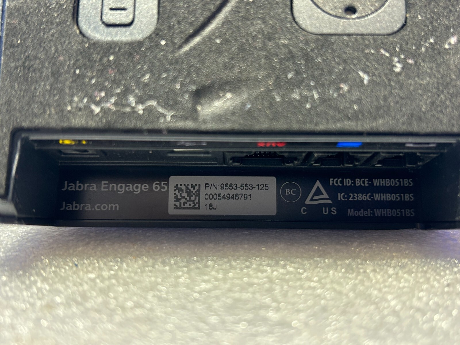 Lot of 4 Jabra Engage 65 Headset Base 9559-553-125 WHB051BS | eBay