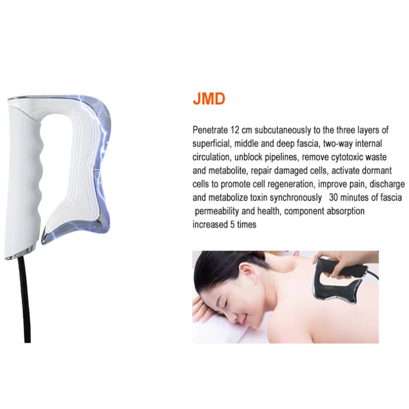 448K Tecar Therapy Diathermy Machine Body Pain Relief Sport Injury Skin ...