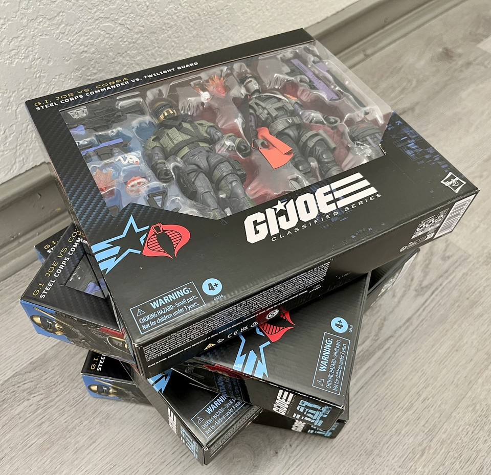 Hasbro G.I. Joe Classified Series #141 Steel Corps Commander Vs ...