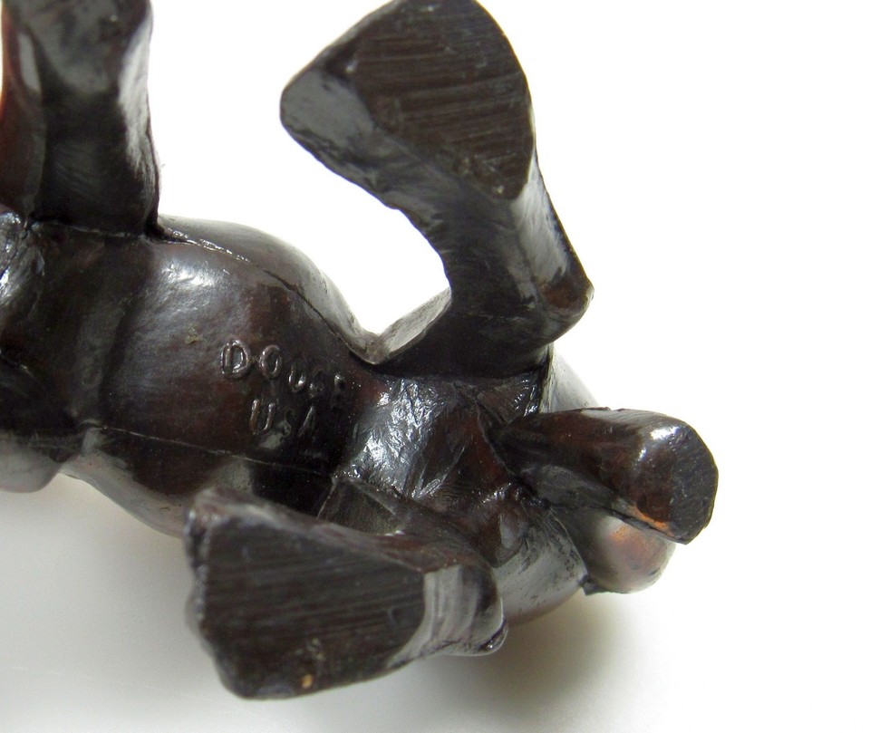 Vintage Lot Metal Animals Wild Boar Howling Hound Wolfhound Rabbit Iron ...