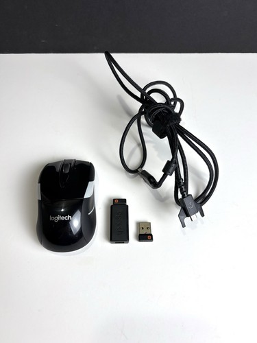 Logitech M525 Wireless Mouse With USB Receiver Adapter And Cable Lot | eBay