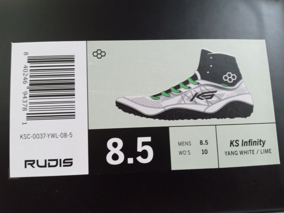 Rudis KS Infinity Shoes Mens 8.5 Women's 10 New With Box | eBay