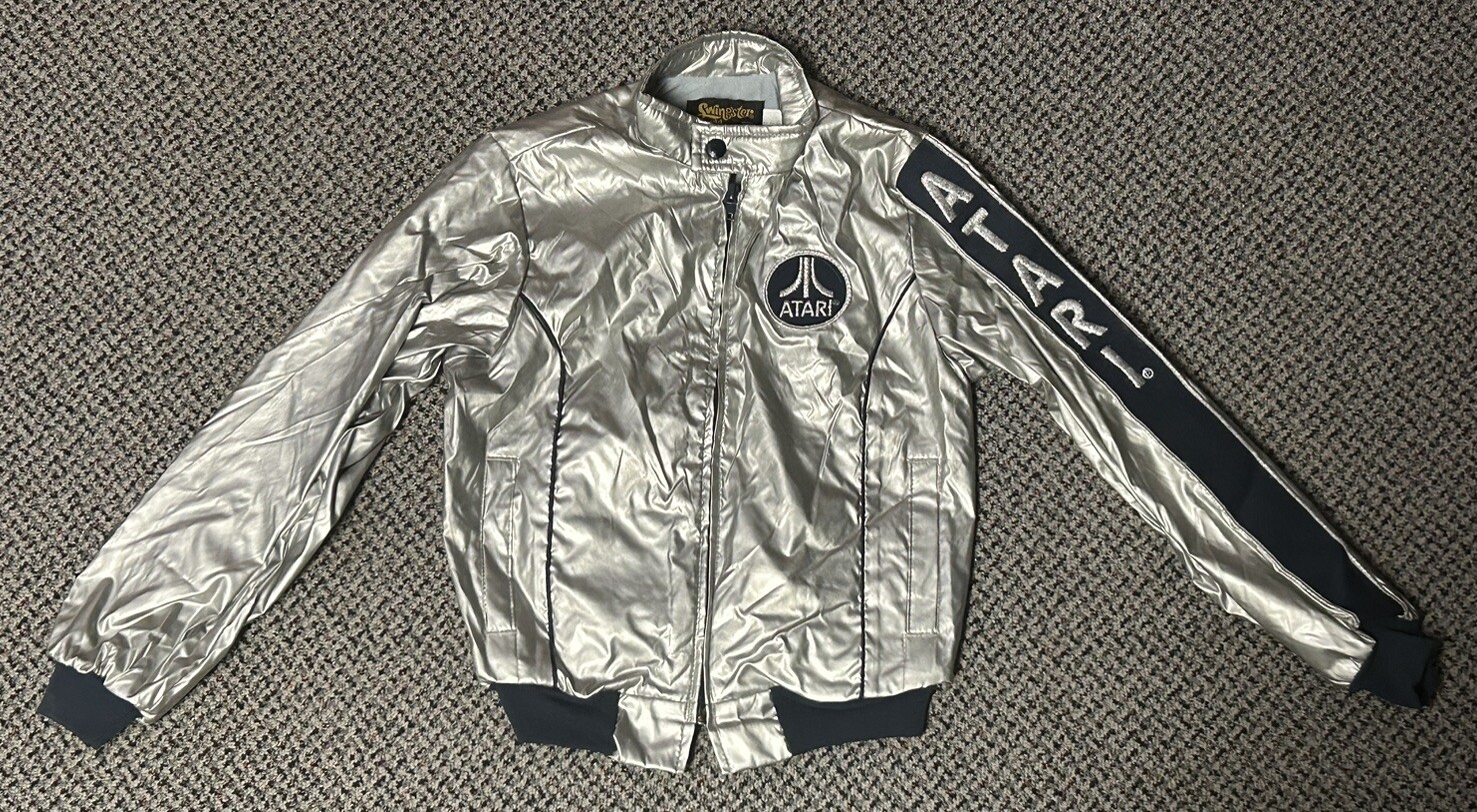 Vintage 1980s Atari Video Game Swingster Jacket Size … - Gem