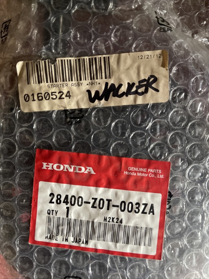 Genuine OEM Honda Recoil Starter 28400 ZOT 003ZA Also Fits Wacker ...