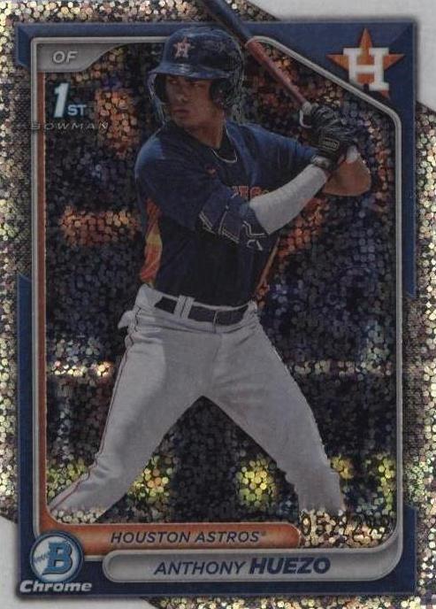 2024 Bowman - Chrome Prospects Anthony Huezo #BCP-108 Speckle Refractor ...