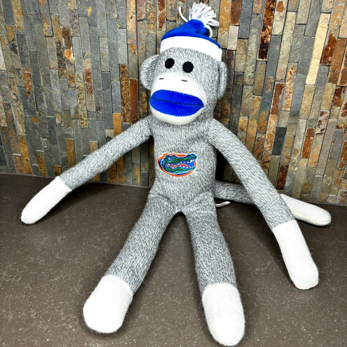 Florida Gators Rally Monkey Sock Stuffed Animal Plush 20" - Forever ...