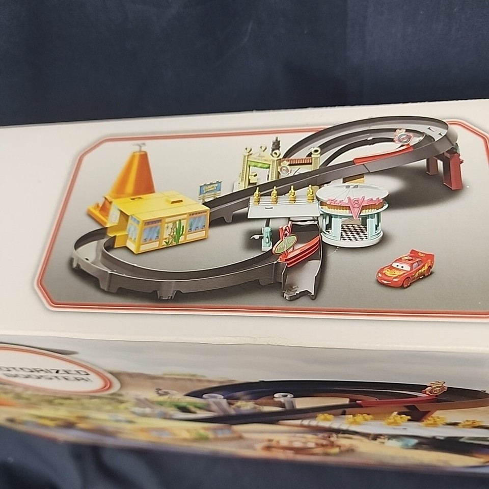 Disney Pixar Cars Race Around Radiator Springs Playset Track McQueen ...