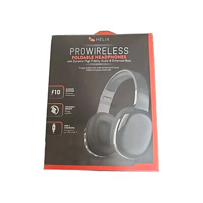 Helix Prowireless Foldable Headphones | eBay