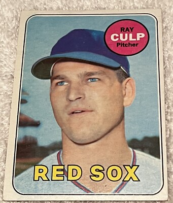 1969 Topps Ray Culp Boston Red Sox Pitcher #391 | eBay