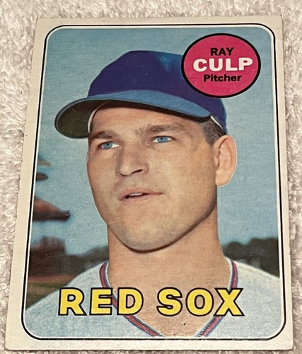 1969 Topps Ray Culp Boston Red Sox Pitcher #391 | eBay