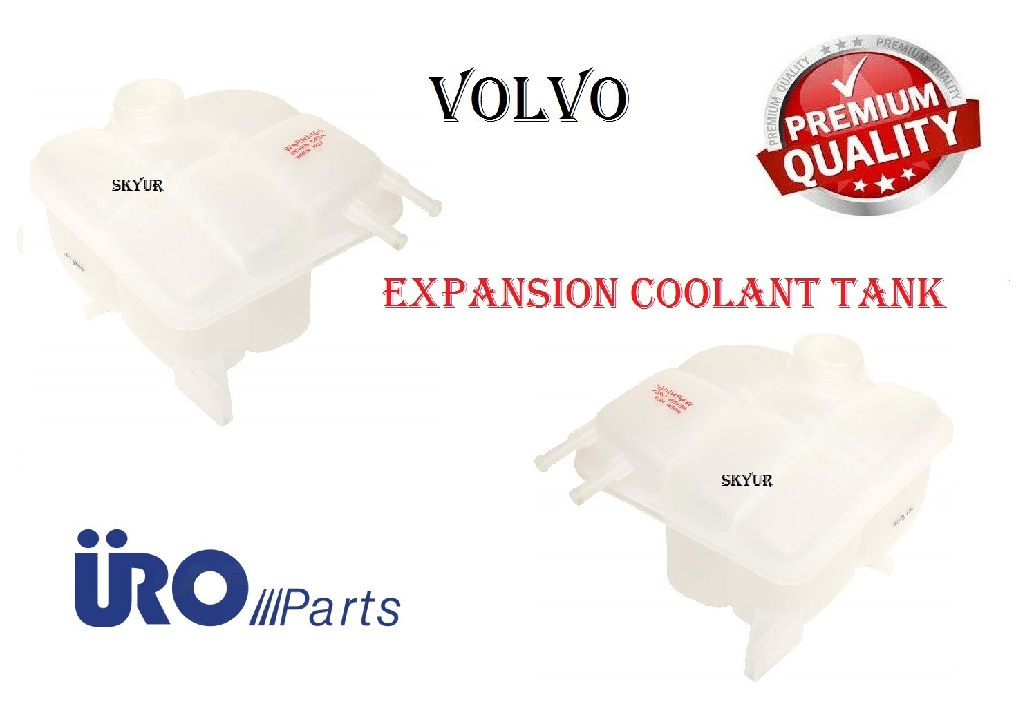 Engine Radiator Coolant Recovery Expansion Tank for Volvo C30 C70 S40 ...