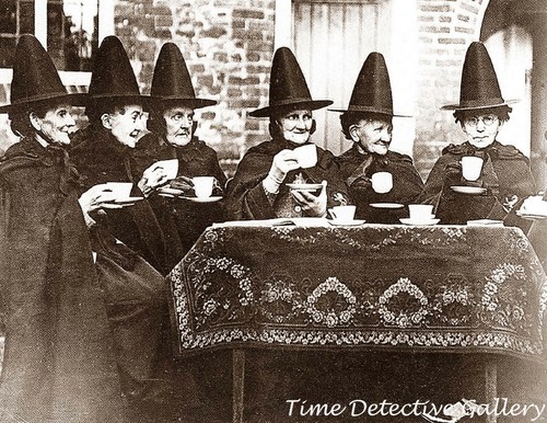 Witches Having Tea - Historic Photo Print | eBay