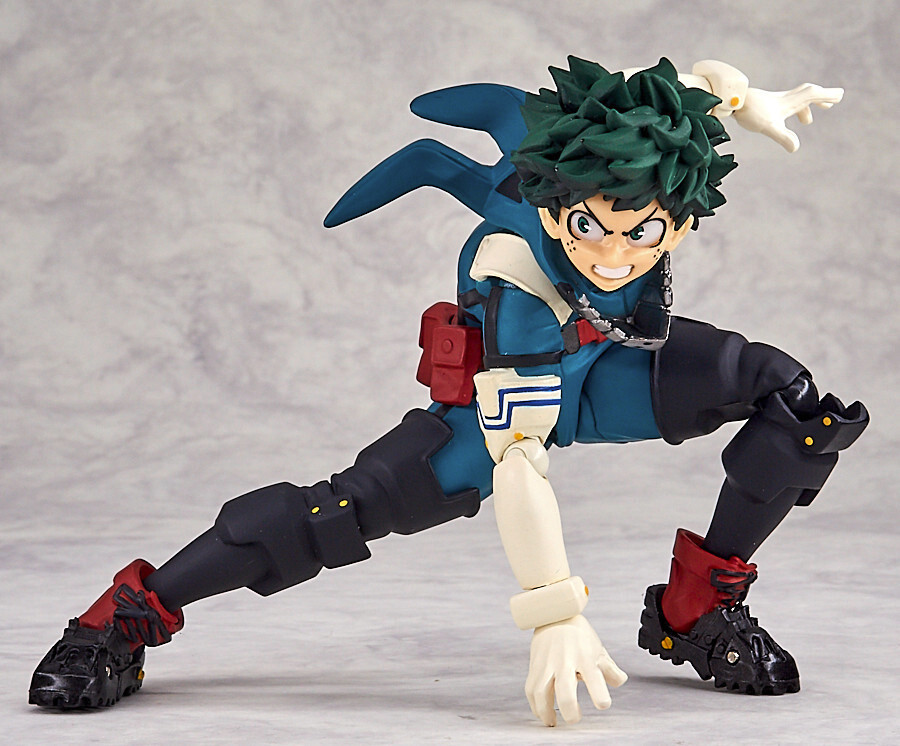 Kaiyodo Amazing Yamaguchi Revoltech Deku Izuku Midoriya Figure | eBay
