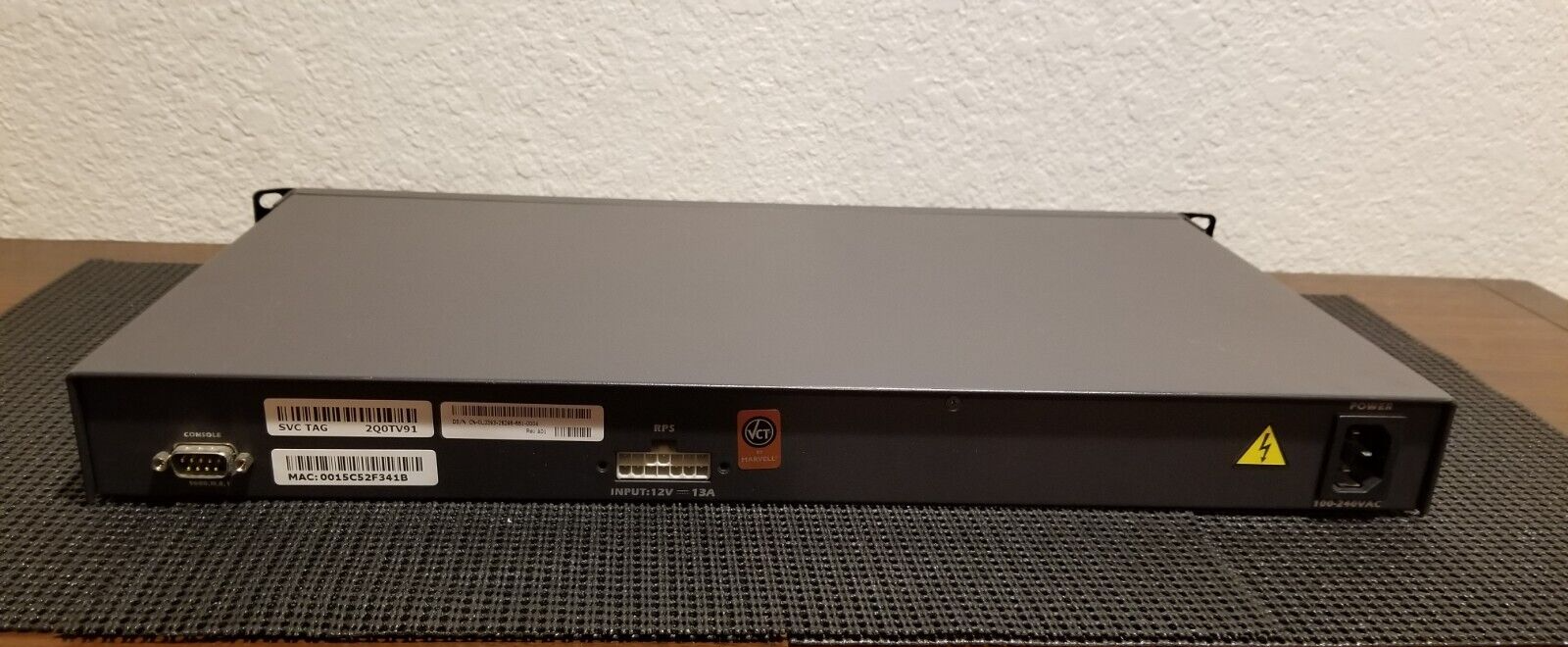 DELL PowerConnect 3424 - 24 Port Managed Ethernet Switch 10/100 plus 2 ...