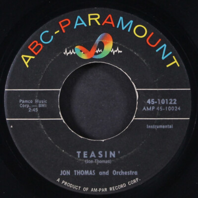 JON THOMAS: teasin' / heartbreak ABC 7" Single 45 RPM | eBay