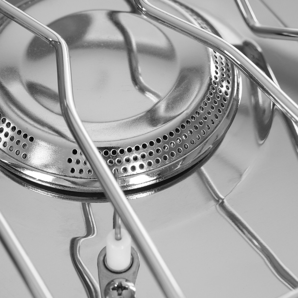 Portable Gas Grill Cooker Cold-rolled Steel for Camping Picnic Orange ...