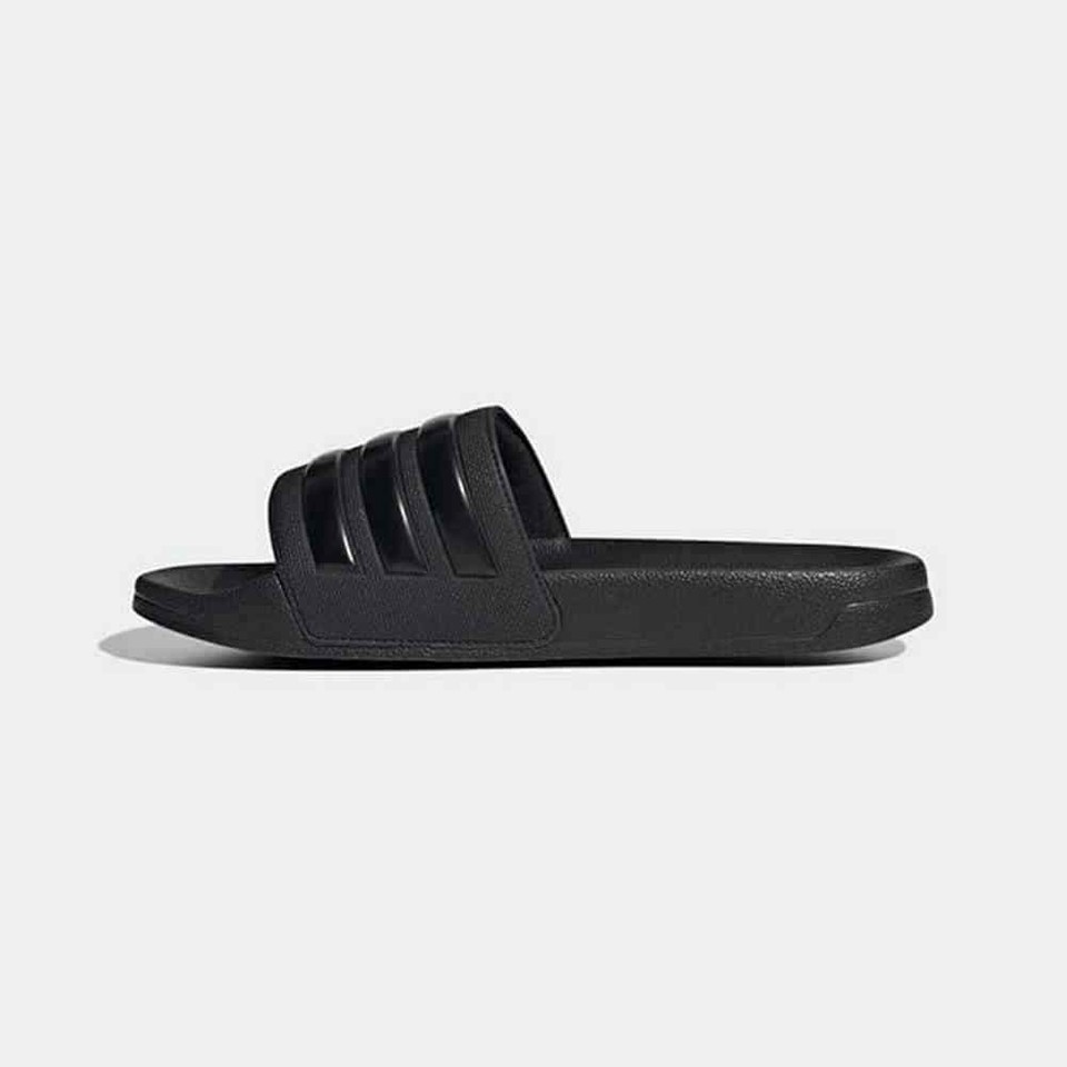 Adidas Mens Adilette Shower Locker Slide Shoe Water Sandal Black/Black ...